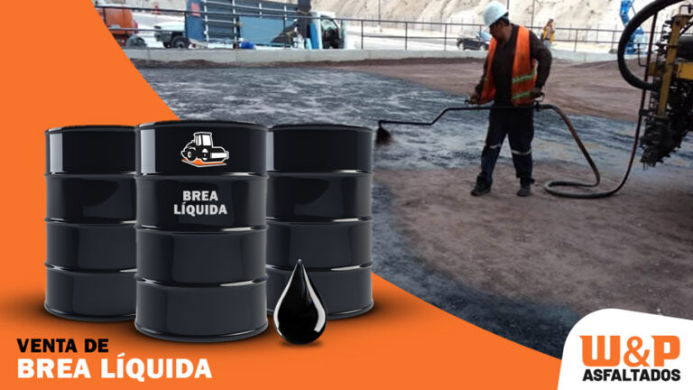 Venta de Brea líquida Lima Perú 🔶1- ASFALTADOS WP